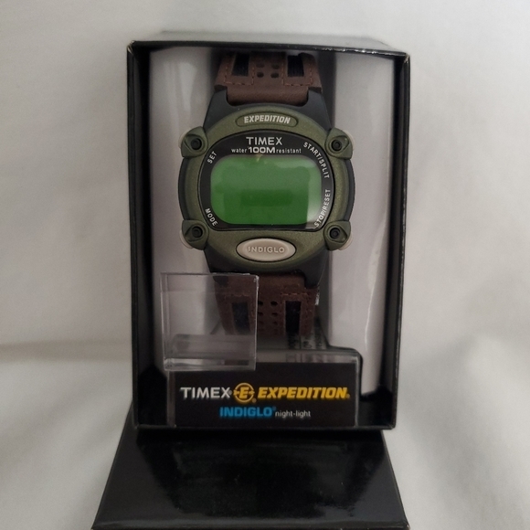 Timex | Accessories | Timex Digital Expedition Chronograph Alarm Timer Watch Indiglo Mens | Poshmark